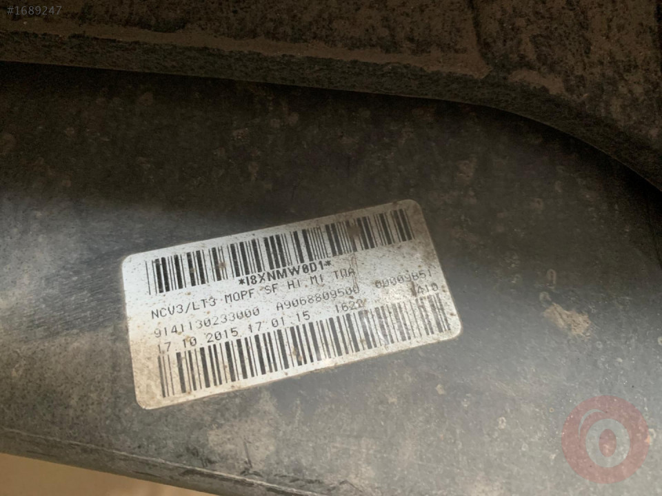 MERCEDES SPRİNTER W906 ARKA TAMPON KAPLAMASI A9068809500 otocikma.com ...