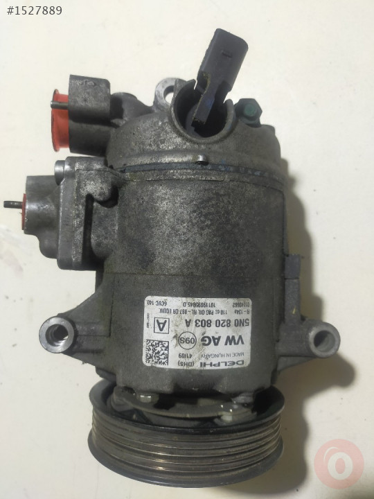 GOLF JETTA CADDY TİGUAN SUPERB KLİMA KOMPRESÖRÜ 5N0820803A Çıkma Yedek ...