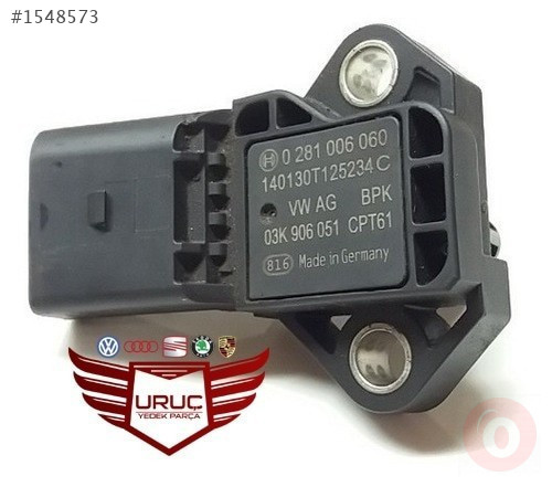 03K906051 TURBO BASINÇ SENSÖRÜ VW AMAROK CRAFTER POLO otocikma.com da ...