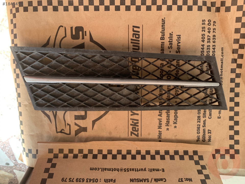 BMW 5 SERİSİ F10 ÇIKMA ORJİNAL SAĞ ÖN IZGARA 51117200700 Çıkma Yedek ...