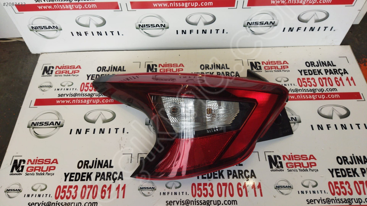 NİSSAN MİCRA SOL STOP ÇIKMA PARÇA K14 2019-2022 26555-5FA0A Çıkma Yedek ...