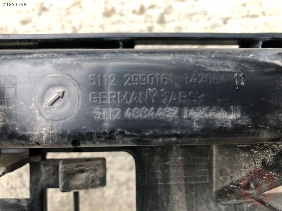 BMW X1 E84 ARKA TAMPON İÇ BRAKETİ 51122990161 Çıkma Yedek Parça ...