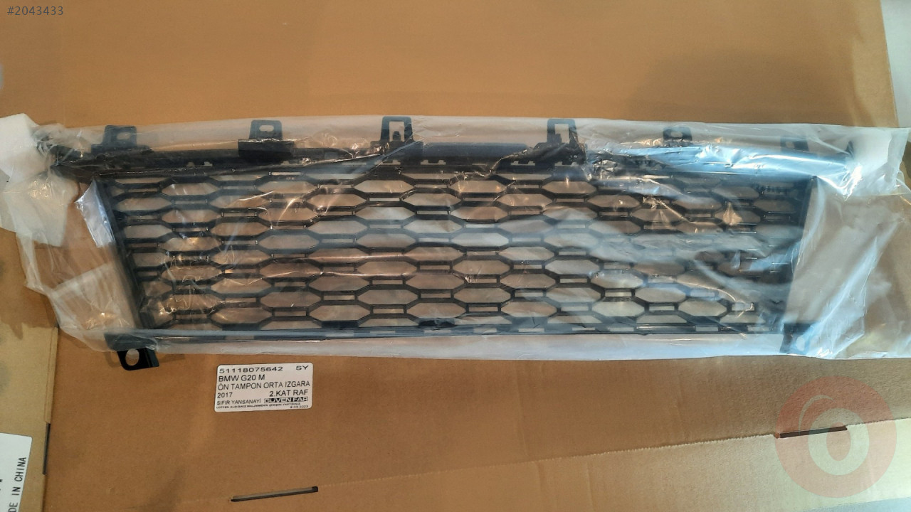 BMW G20 M ÖN TAMPON ORTA IZGARA 51118075642 SY Çıkma Yedek Parça ...