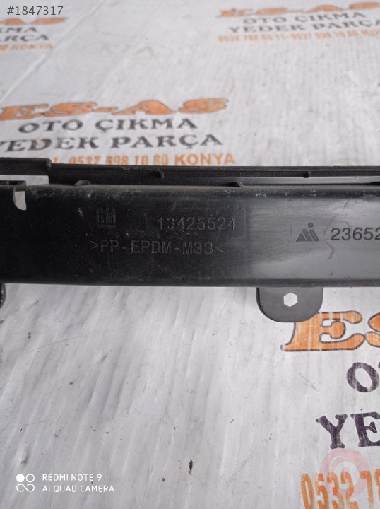 Opel Astra K Arka Tampon Orta Braketi 2018-2021 Çıkma Yedek Parça ...