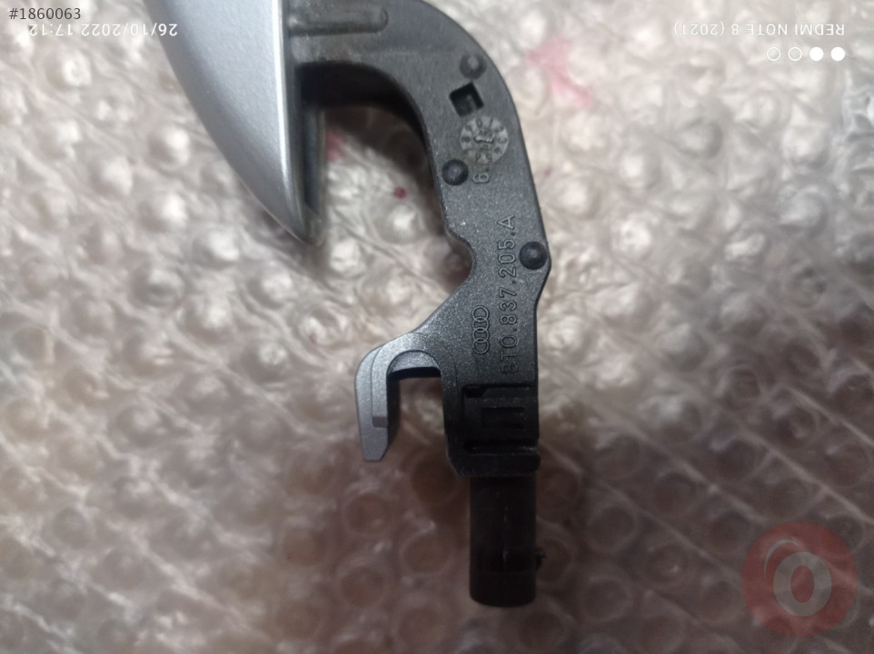 8T0837205A 8K0839879 8T0837167A DIŞ KAPI KOLU VE BADEMİ SOL Çıkma Yedek ...