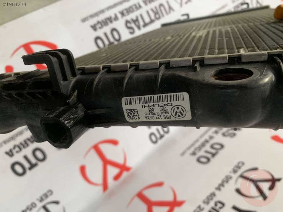 VW POLO ÇIKMA ORJİNAL SU RADYATÖRÜ 6R0121253A otocikma.com da - 1901713