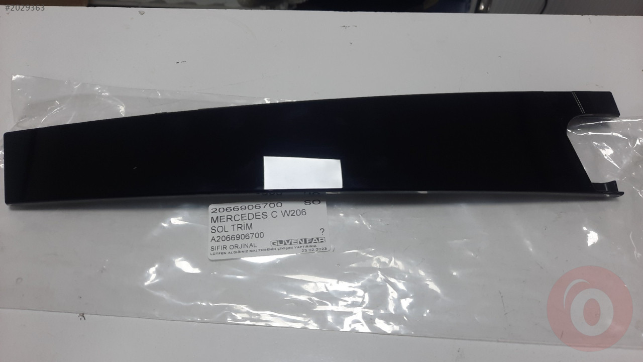 MERCEDES C W206 SOL TRİM 2066906700 SO Çıkma Yedek Parça Fiyatları ...