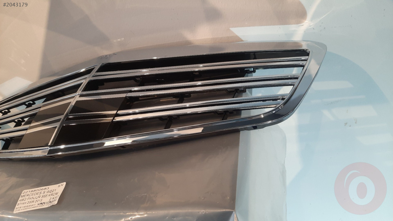 MERCEDES S W221 AMG PANJUR S65 KROM SİYAH 09-13 2218800683 Çıkma Yedek ...