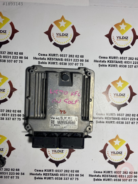 SKODA OCTAVIA MD1CS004 CIKMA MOTOR BEYNI 05L907309C Çıkma Yedek Parça ...