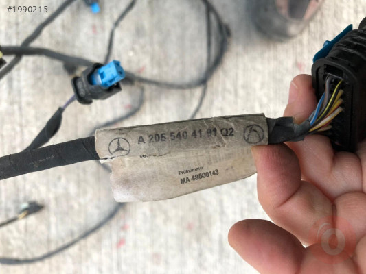 MERCEDES W205 ÖN PARK SENSÖR TESİSATI A2055404191 Çıkma Yedek Parça ...