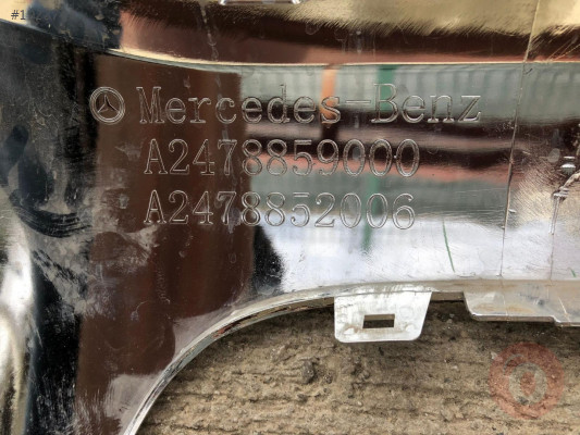 MERCEDES GLB W247 ARKA TAMPON DİFÜZÖR NİKELAJ A2478859000 otocikma.com ...