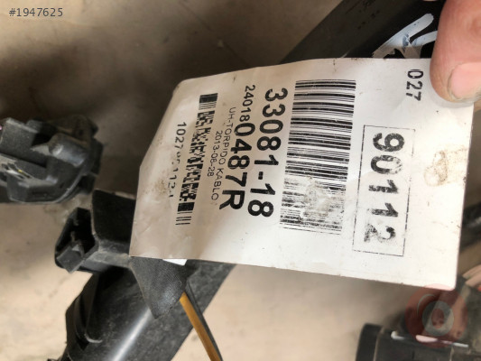 240180487R Renault Clio 4 elektrik tesisatı Çıkma Yedek Parça Fiyatları ...