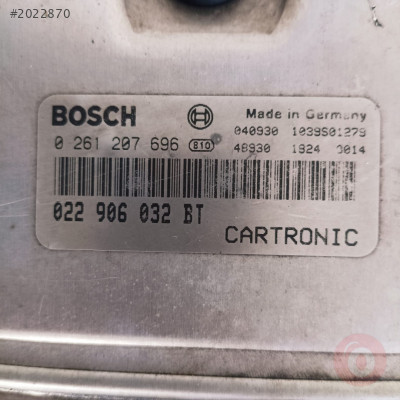 PORSHE ÇIKMA MOTOR BEYNİ 0261207969 Çıkma Yedek Parça Fiyatları ...