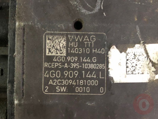 Audi A6 çıkma direksiyon kutusu 4G0909144L 4G0909144G Çıkma Yedek Parça ...