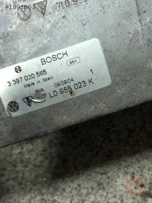 Cayenne Touareg silgec motoru 7L0955119F 7L0955023K Çıkma Yedek Parça ...