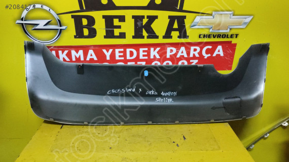 OPEL CROSLAND X ARKA TAMPON SPOİLER 39097394 SIFIR ORJİNAL Y Çıkma ...