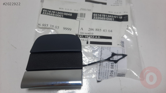 MERCEDES C W206 ARKA TAMPON SAĞ NİKELAJ 2021 2068854304 SIFI Çıkma ...