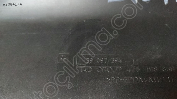 OPEL CROSLAND X ARKA TAMPON SPOİLER 39097394 SIFIR ORJİNAL Y Çıkma ...
