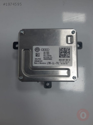 4G0907697D AUDİ A4, A5, A6, A8, Q3, Q5 LED Far Beyni Çıkma Yedek Parça ...