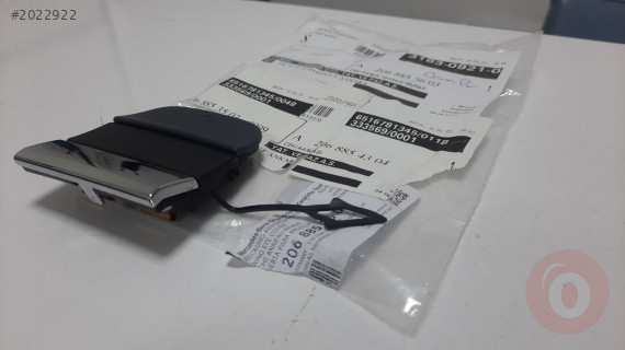 MERCEDES C W206 ARKA TAMPON SAĞ NİKELAJ 2021 2068854304 SIFI Çıkma ...