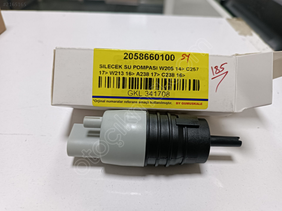 MERCEDES C W205 W213 SİLECEK SU POMPASI 2058660100 SY Çıkma Yedek Parça ...