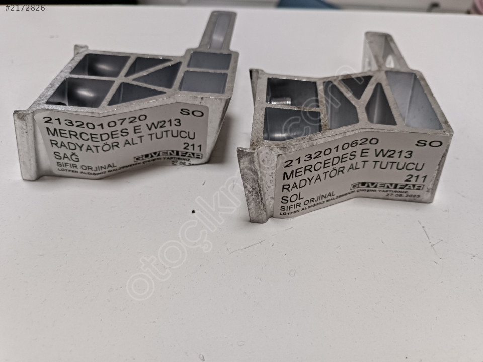 MERCEDES E W213 RADYATÖR ALT TUTUCU SOL 2135010620 SO Çıkma Yedek Parça ...