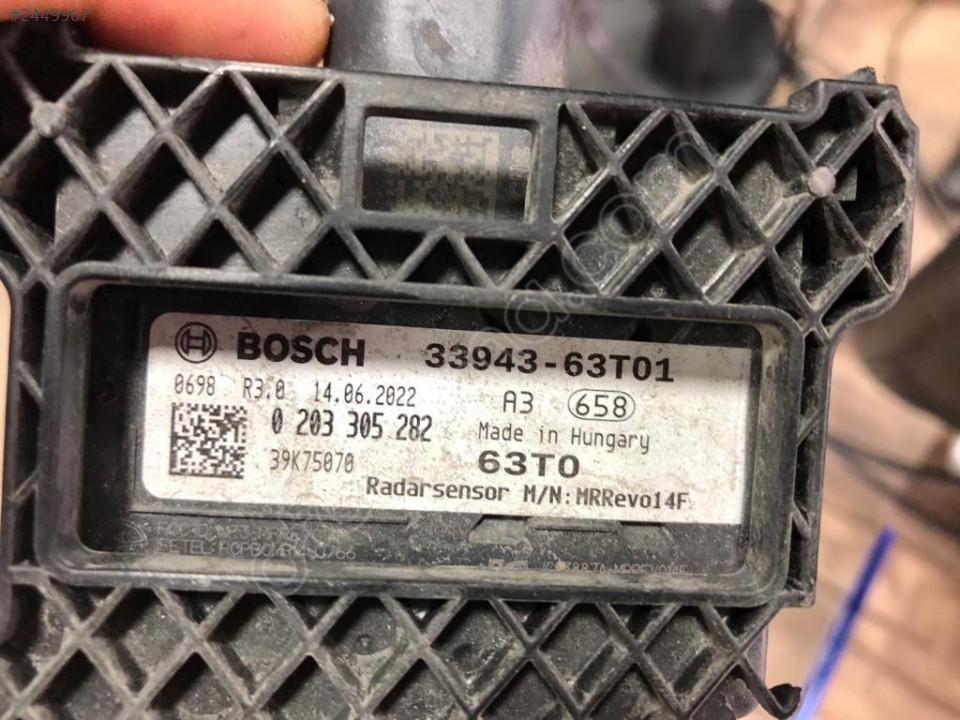 SUZUKİ VİTARA RADAR BEYNİ 33943-63T01 Çıkma Yedek Parça Fiyatları ...