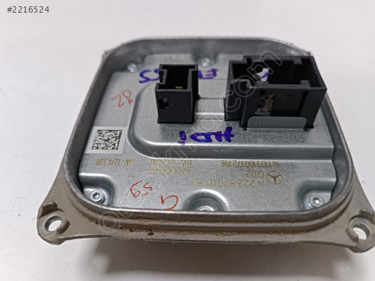 MERCEDES S W222 W212 W205 LED BEYNİ 2228700689 2228700789 Çıkma Yedek ...