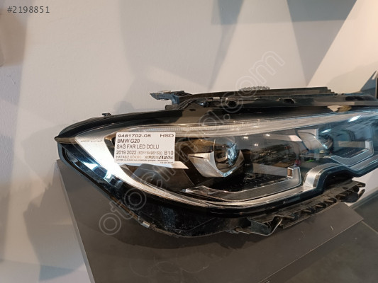 BMW G20 SOL FAR LED DOLU 2019 2022 63118496149 9481701-08 HS Çıkma ...