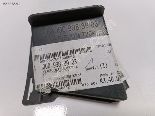 MERCEDES E W213 KİLİTLEME KAPAĞI SOL ALT 0009988903 SO Çıkma Yedek ...