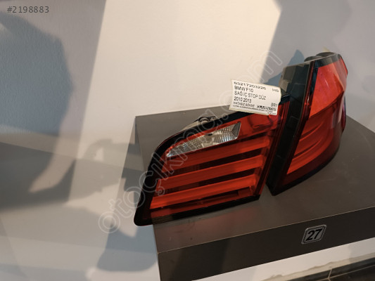 BMW F10 SAĞ DIŞ STOP DÜZ 2010 2013 63217203230 173462-02 HS Çıkma Yedek ...