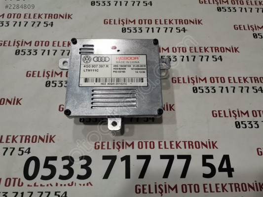 4G0907397R AUDİ A3 A4 VW PASSAT FAR LED FAR BEYNİ Çıkma Yedek Parça ...
