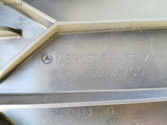 MERCEDES 2135205700 RADYATÖR ALT KORUMA SOL Çıkma Yedek Parça Fiyatları ...
